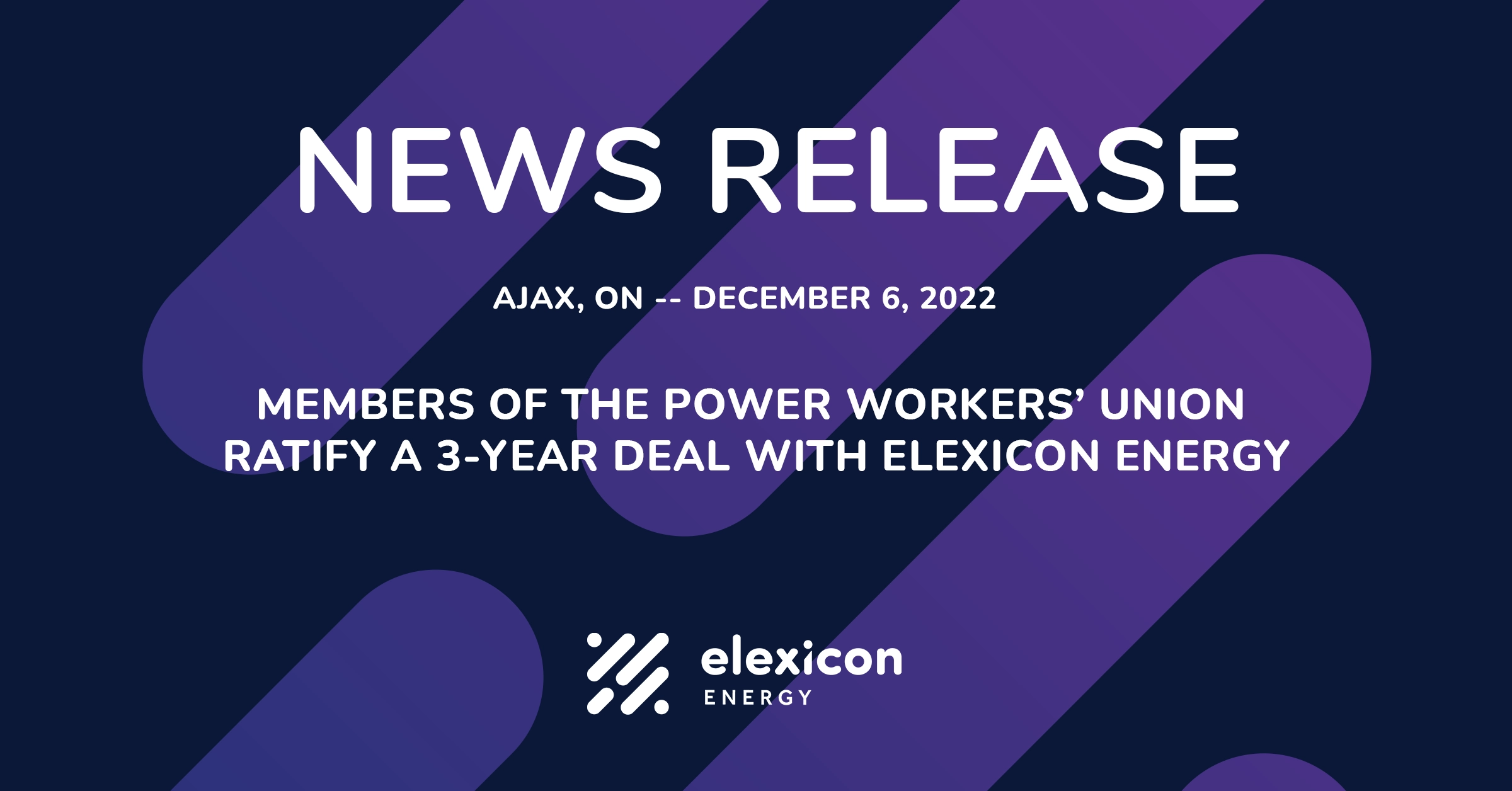 Members of the Power Workers’ Union ratify a 3-year deal with Elexicon Energy - Elexicon Energy